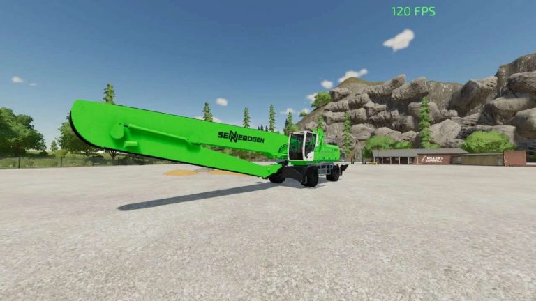 FS22 Sennebogen Matériel de manutention v1.0.0.1 Mod | FS25 Mods / FS22 ...