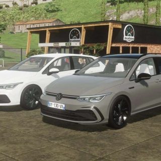 FS22 Volkswagen Golf 8 Variante v1.2.0.0 Mod | FS25 Mods / FS22 Mods