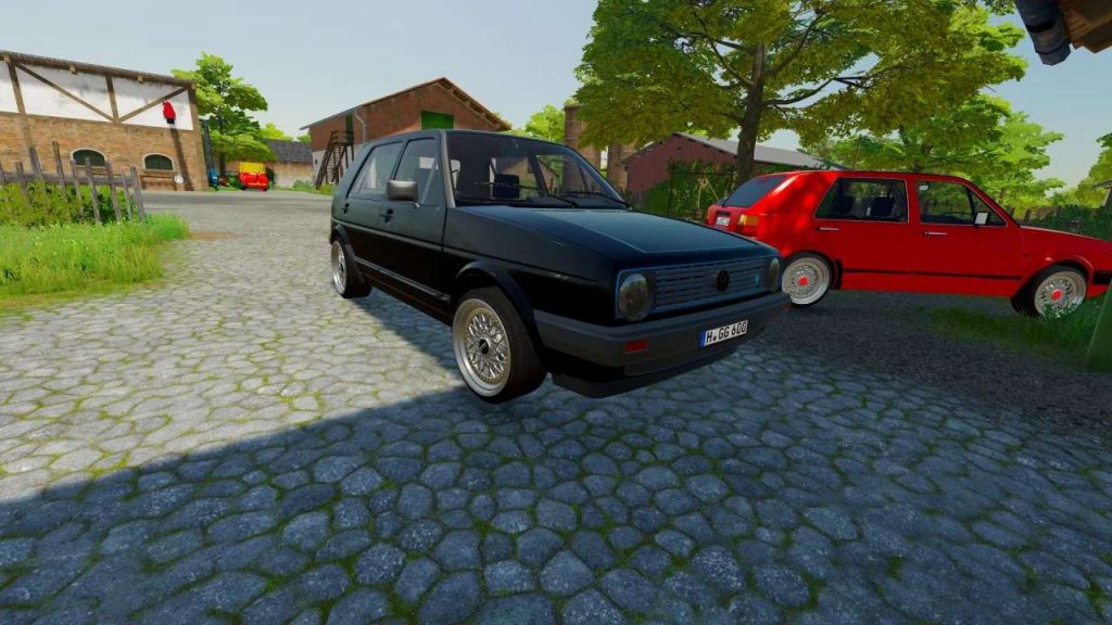 FS22 Volkswagen Golf II G60 Limitée v1.1.0.0 Mod | FS25 Mods / FS22 Mods