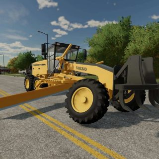 FS22 Volvo G740B-Volvo G740-Champion 740A Niveleuse Pack v1.0.0.0 Mod ...