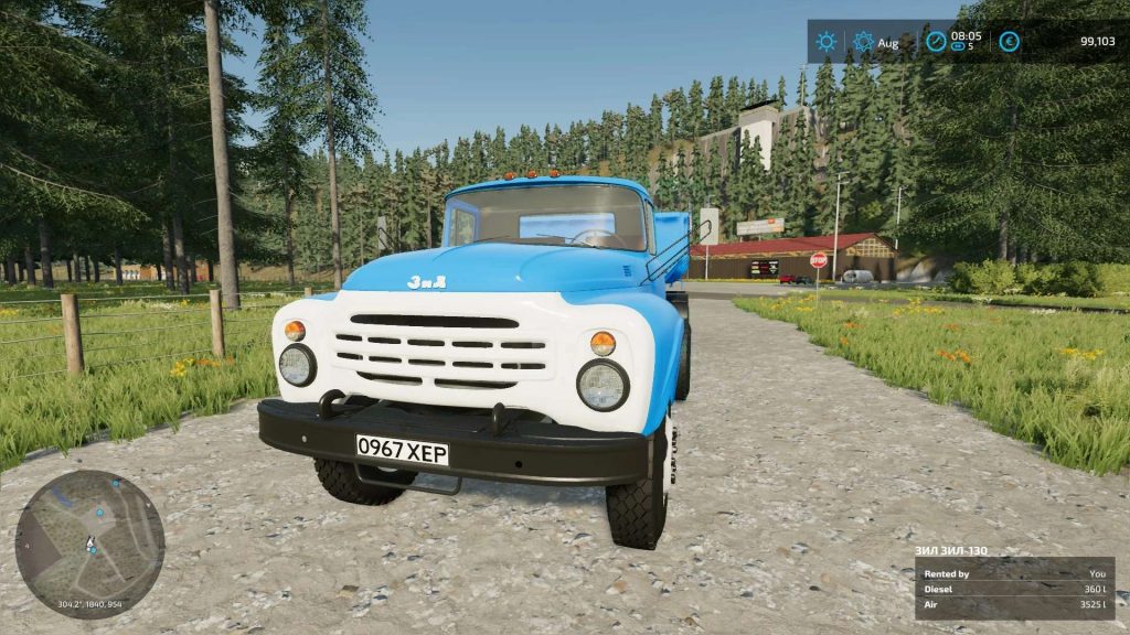 FS22 ZIL-130 B1 v1.0.0.0 Mod | FS25 Mods / FS22 Mods