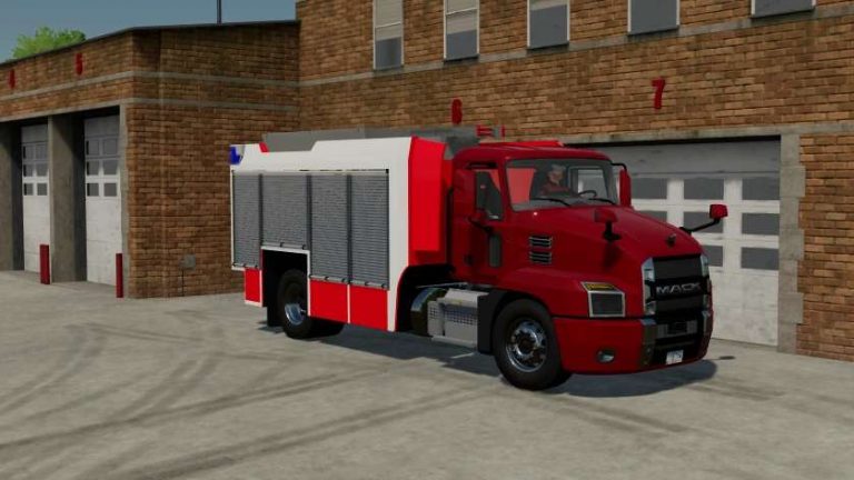 BÊTA du camion de pompiers Anthem FS22 Mod | FS25 Mods / FS22 Mods
