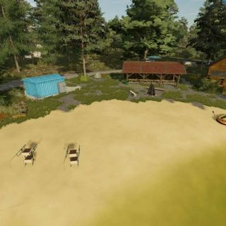 Cabane de pêche FS22 v1.0.0.0 Mod | FS25 Mods / FS22 Mods