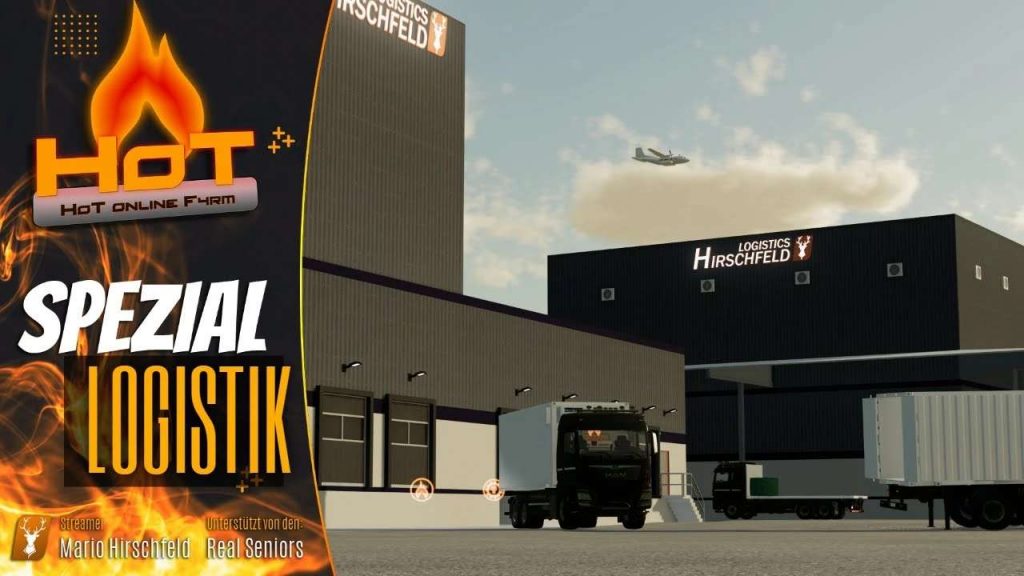 DLC logistique FS22 HoF 2022 v1.0.1.1 Mod | FS25 Mods / FS22 Mods