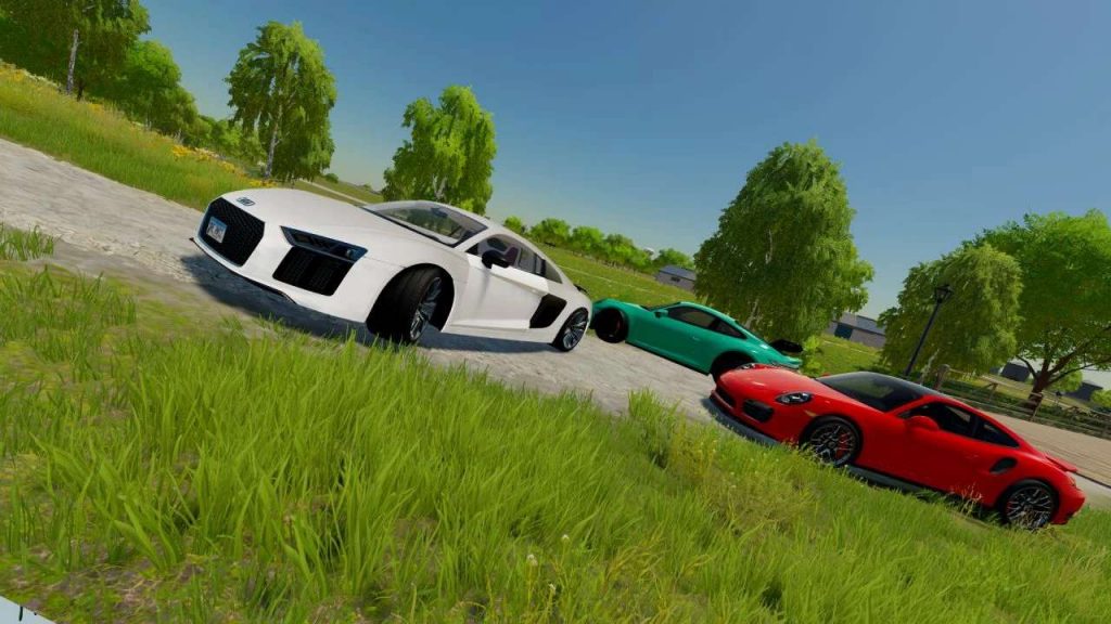 FS22 Audi R8 v2.0.0.0 Mod | FS25 Mods / FS22 Mods