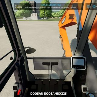 FS22 Doosan DX225 v1.0.0.0 Mod | FS25 Mods / FS22 Mods