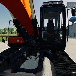 FS22 Doosan DX225 v1.0.0.0 Mod | FS25 Mods / FS22 Mods