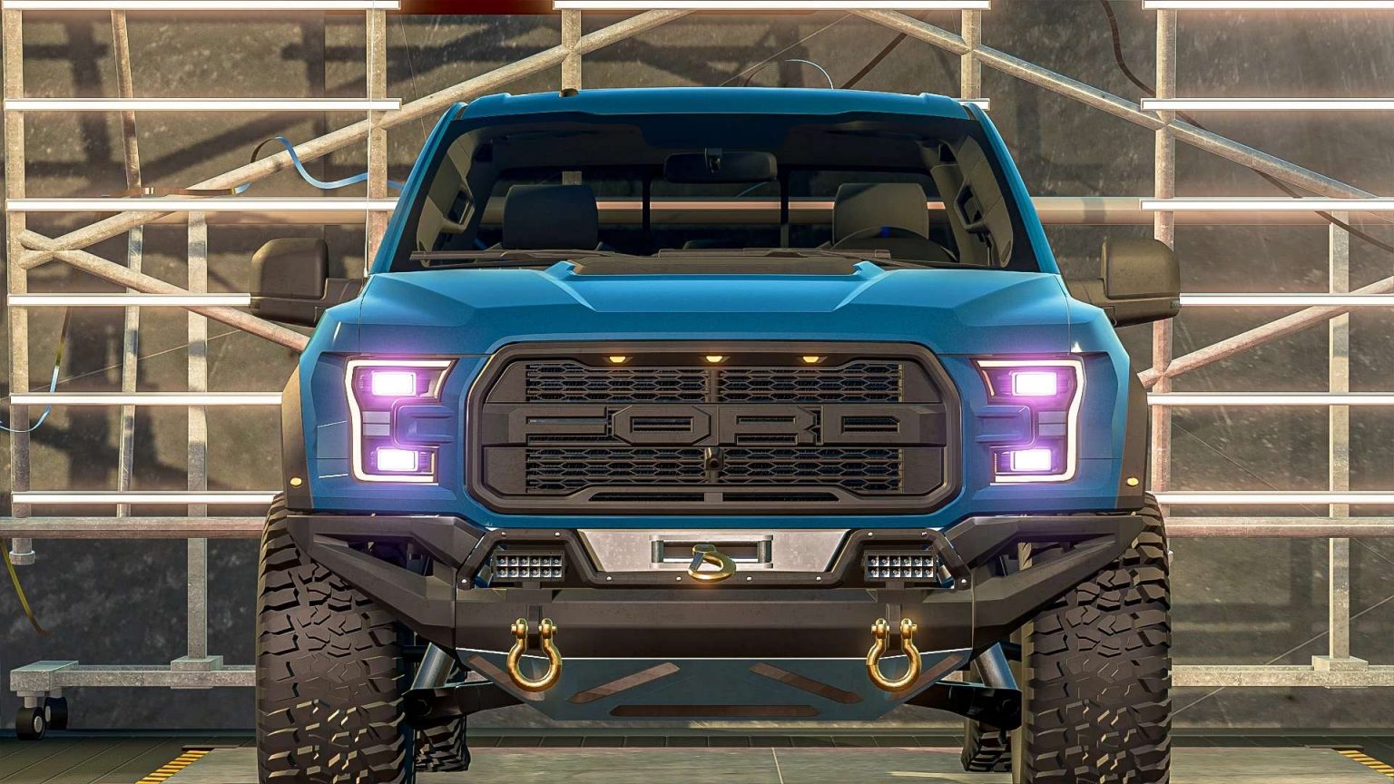 FS22 Ford Raptor F150 2017 V1.0.0.0 Mod | FS25 Mods / FS22 Mods