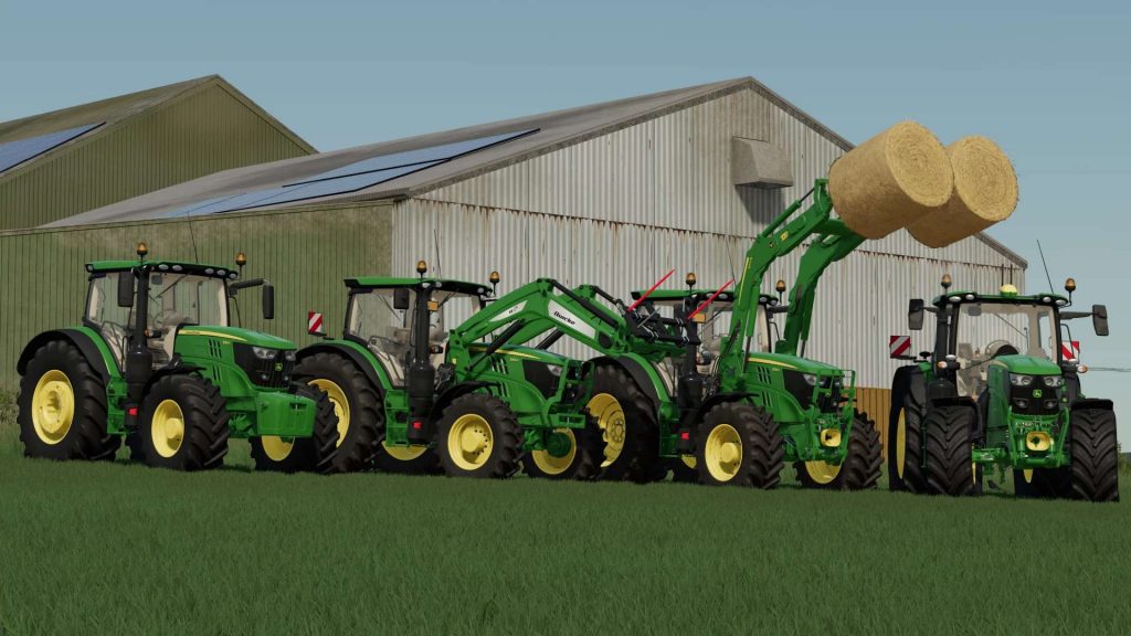 FS22 John Deere 6R châssis moyen 2015 v2.0.0.0 Mod | FS25 Mods / FS22 Mods