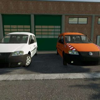 FS22 Volkswagen Caddy 2007 BÊTA v1.0.0.0 Mod | FS25 Mods / FS22 Mods