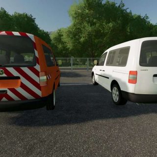 FS22 Volkswagen Caddy 2007 BÊTA v1.0.0.0 Mod | FS25 Mods / FS22 Mods