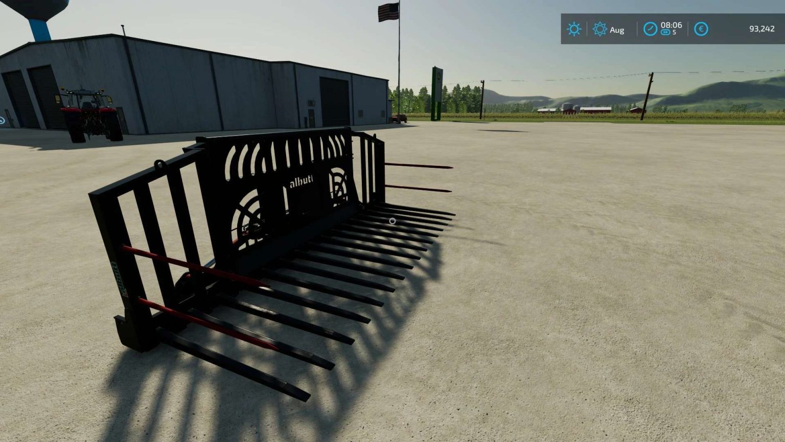 Fourche d'ensilage FS22 v1.0.0.0 Mod | FS25 Mods / FS22 Mods