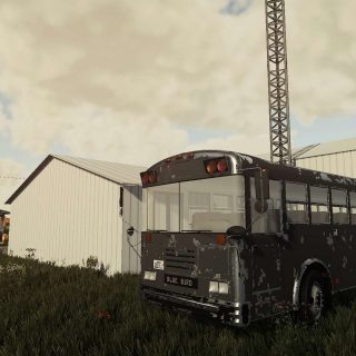 FS22 Blue Bird Cabover Bus V2.1.0.0 Mod | FS25 Mods / FS22 Mods