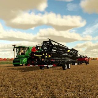 FS22 Demco Header Transport Remorques v1.0.0.0 Mod | FS25 Mods / FS22 Mods