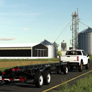 FS22 Demco Header Transport Remorques v1.0.0.0 Mod | FS25 Mods / FS22 Mods