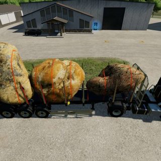 FS22 Dynamic Crushable Rocks v1.0.0.0 Mod | FS25 Mods / FS22 Mods