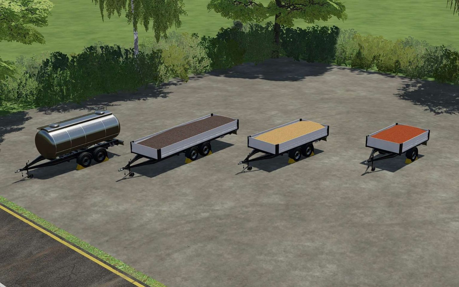 FS22 EDM CAR Remorques Pack v1.0.0.0 Mod | FS25 Mods / FS22 Mods