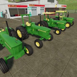 FS22 John Deere 4020, 4010, 4000 v1.0.0.0 Mod | FS25 Mods / FS22 Mods