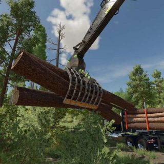 FS22 Lizard Log Grapple Pack v1.0 Mod | FS25 Mods / FS22 Mods