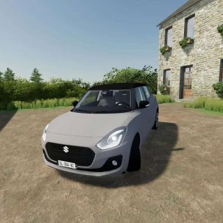 FS22 Suzuki Swift 2018 3e génération v1.0 Mod | FS25 Mods / FS22 Mods