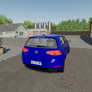 FS22 Volkswagen Golf VII 2017 v2.1.0.0 Mod | FS25 Mods / FS22 Mods