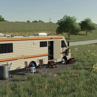 Camping-car FS22 v1.0.0.0 Mod | FS25 Mods / FS22 Mods
