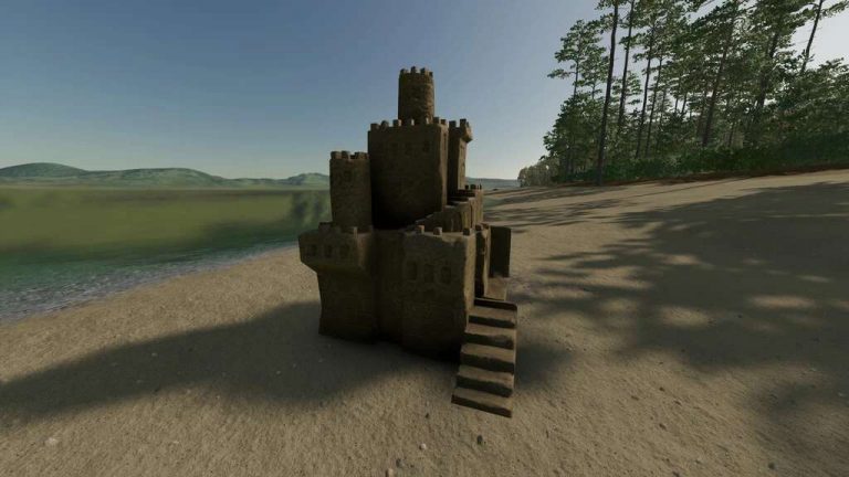 Château de sable FS22 v1.0.0.0 Mod | FS25 Mods / FS22 Mods