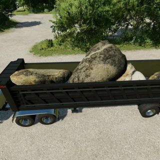 FS22 Dynamic Crushable Rocks Pack v1.0.0.0 Mod | FS25 Mods / FS22 Mods