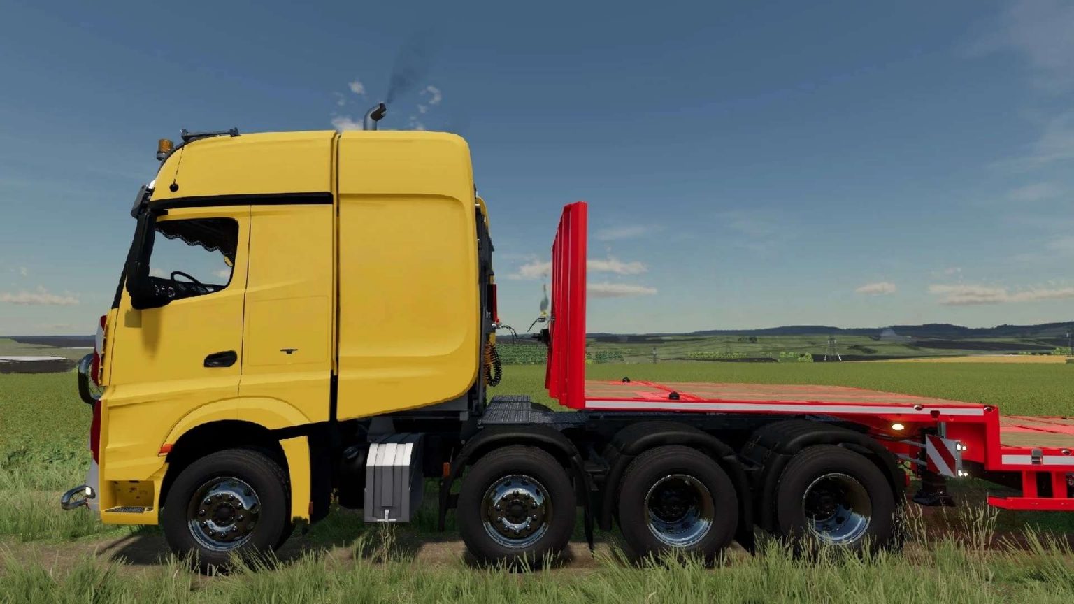 FS22 MERCEDES Benz AROCS SLT v1.0.0.0 Mod | FS25 Mods / FS22 Mods