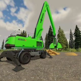 FS22 Sennebogen Matériel de manutention v1.0.0.2 Mod | FS25 Mods / FS22 ...