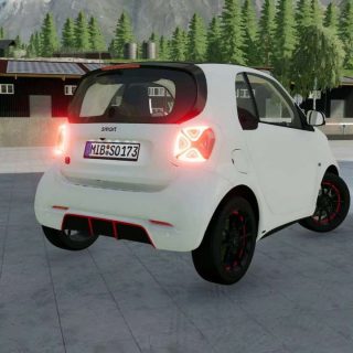 FS22 Smart EQ Fortwo Électrique 2020 v1.0.0.0 Mod | FS25 Mods / FS22 Mods