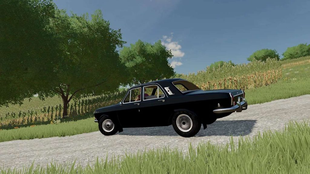 FS22 Volga GAZ 24 V1.0.0.0 Mod | FS25 Mods / FS22 Mods