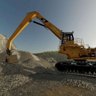 Révision FSM FS22 CAT 385C MH v1.0.0.0 Mod | FS25 Mods / FS22 Mods