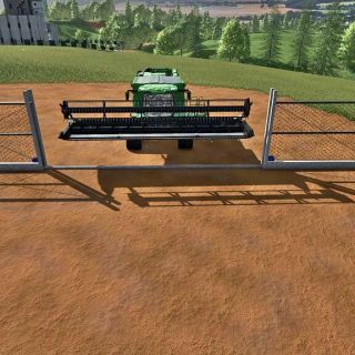 Clôture filaire et porte de rail FS22 v1.0.0.0 Mod | FS25 Mods / FS22 Mods