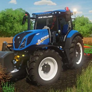 FS22 New Holland Série T6 Modifier v1.0.0.0 Mod | FS25 Mods / FS22 Mods