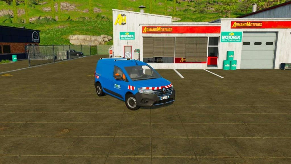 FS22 Renault Kangoo III Enedis v1.1.0.0 Mod | FS25 Mods / FS22 Mods