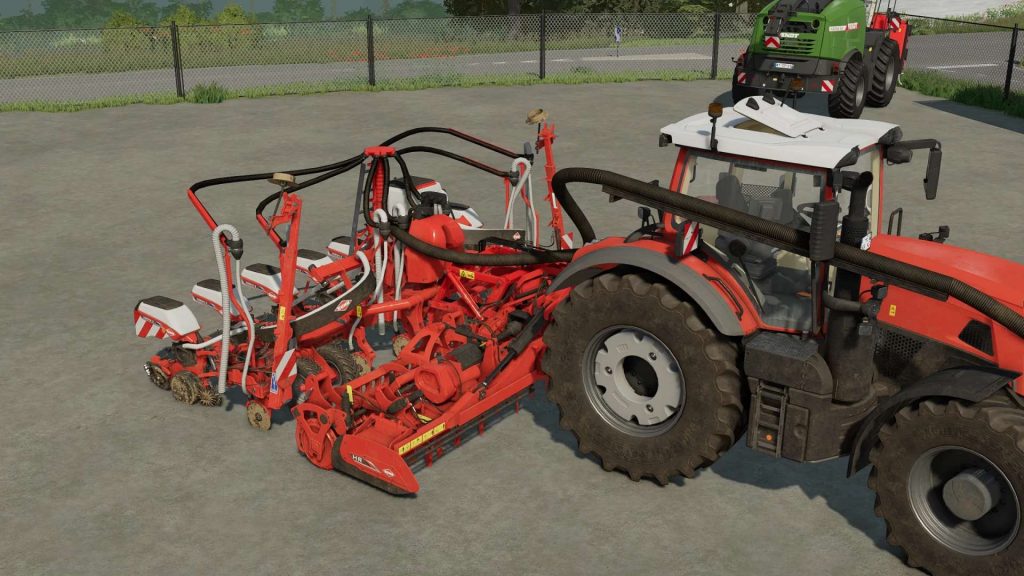 Herse rotative FS22 6m + attache arrière v1.0.0.0 Mod | FS25 Mods ...
