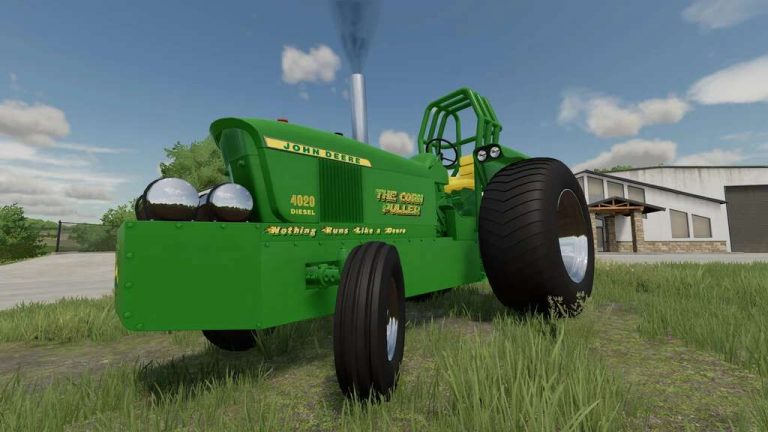 Tracteur de traction John Deere 4020 FS22 v1.0.0.0 Mod | FS25 Mods ...