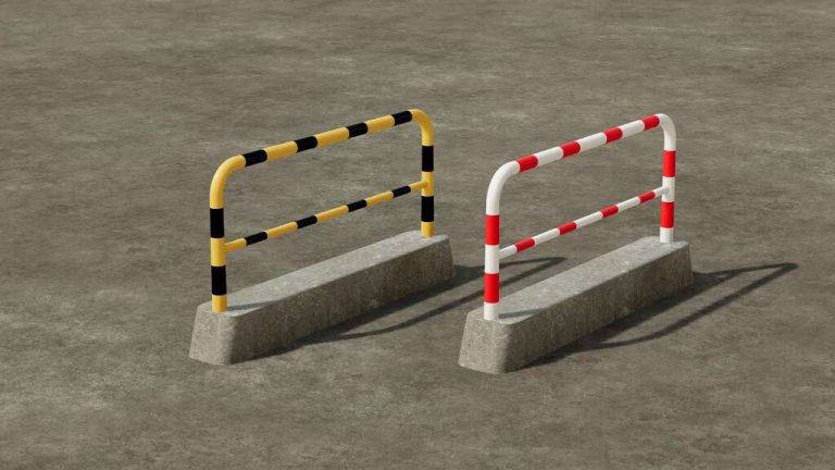 Barrière mobile FS22 v1.0.0.0 Mod | FS25 Mods / FS22 Mods