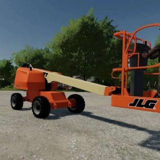 Élévateur télescopique FS22 JLG 400S v1.0.0.0 Mod | FS25 Mods / FS22 Mods