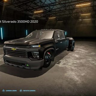 FS22 2020 Chevrolet Silverado 3500 V1.0.0.0 Mod | FS25 Mods / FS22 Mods