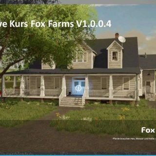 FS22 AutoDrive Fox Farms v1.0.0.0 Mod | FS25 Mods / FS22 Mods