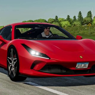 FS22 Ferrari F8 v1.0.0.0 Mod | FS25 Mods / FS22 Mods