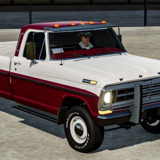 FS22 Ford F100 1972 V1.0.0.0 Mod | FS25 Mods / FS22 Mods