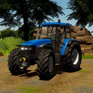 FS22 New Holland TM 120 BÊTA v1.0.0.0 Mod | FS25 Mods / FS22 Mods