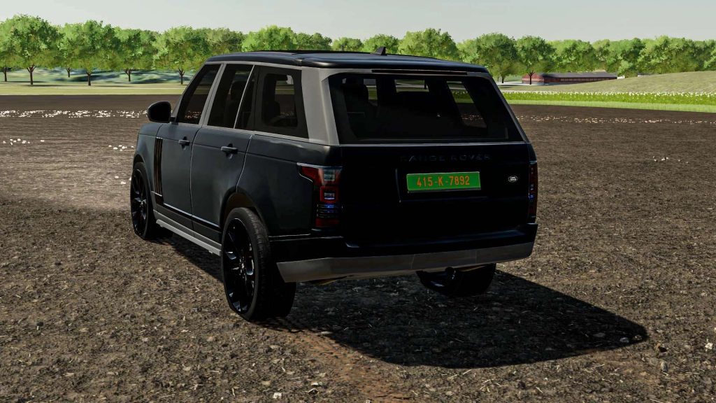 FS22 Range Rover Vogue 2014 édition noire v1.0.0.0 Mod | FS25 Mods ...