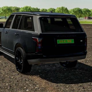 FS22 Range Rover Vogue 2014 édition noire v1.0.0.0 Mod | FS25 Mods ...
