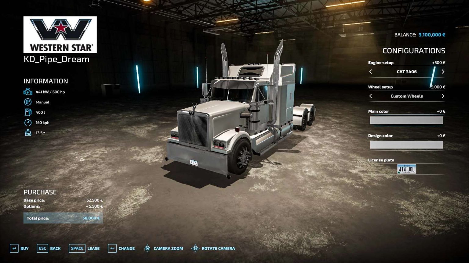 FS22 Western Star Pipe Rêve v1.0.0.0 Mod | FS25 Mods / FS22 Mods
