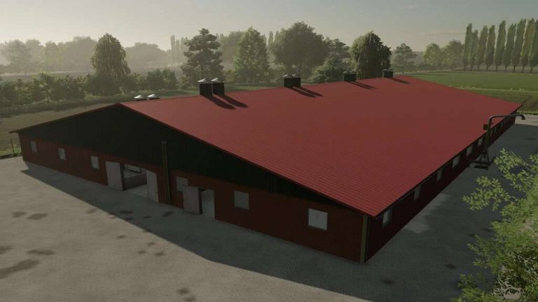 Porcherie moderne FS22 v1.0.0.0 Mod | FS25 Mods / FS22 Mods