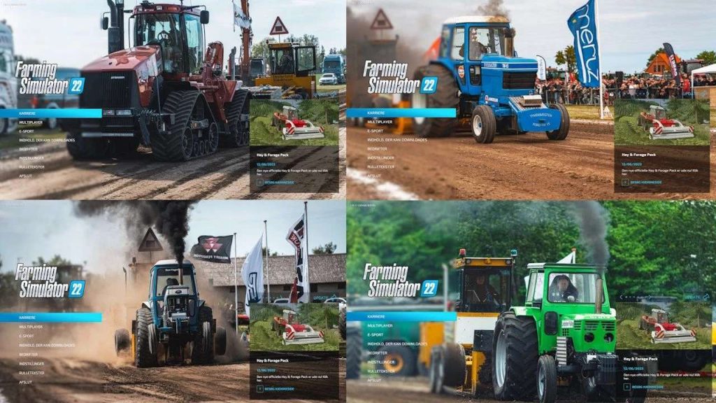 Photos du menu de traction du tracteur FS22 v1.0.0.0 Mod | FS25 Mods ...